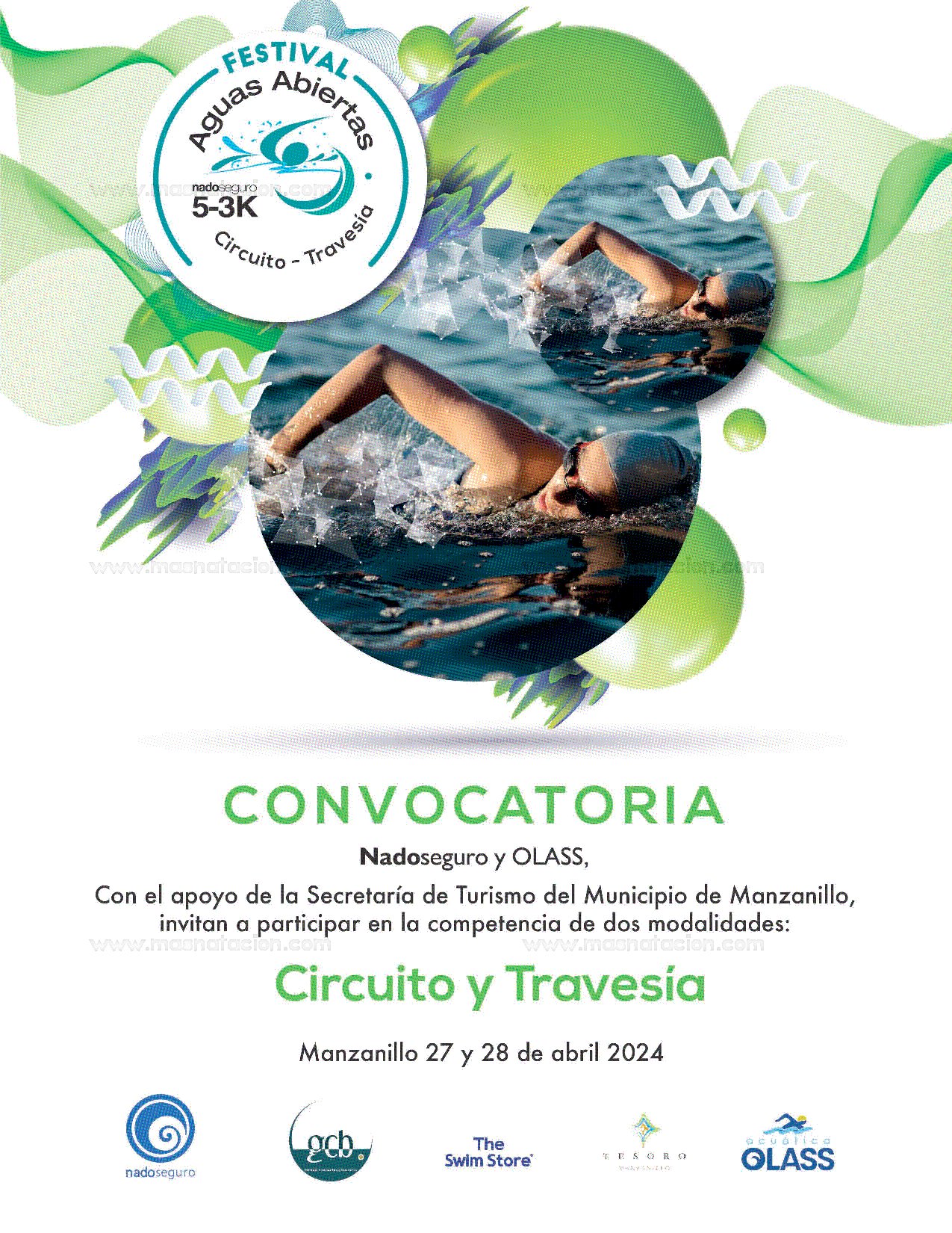 Convocatoria: Circuito y Travesia Nadoseguro y Olass 2024