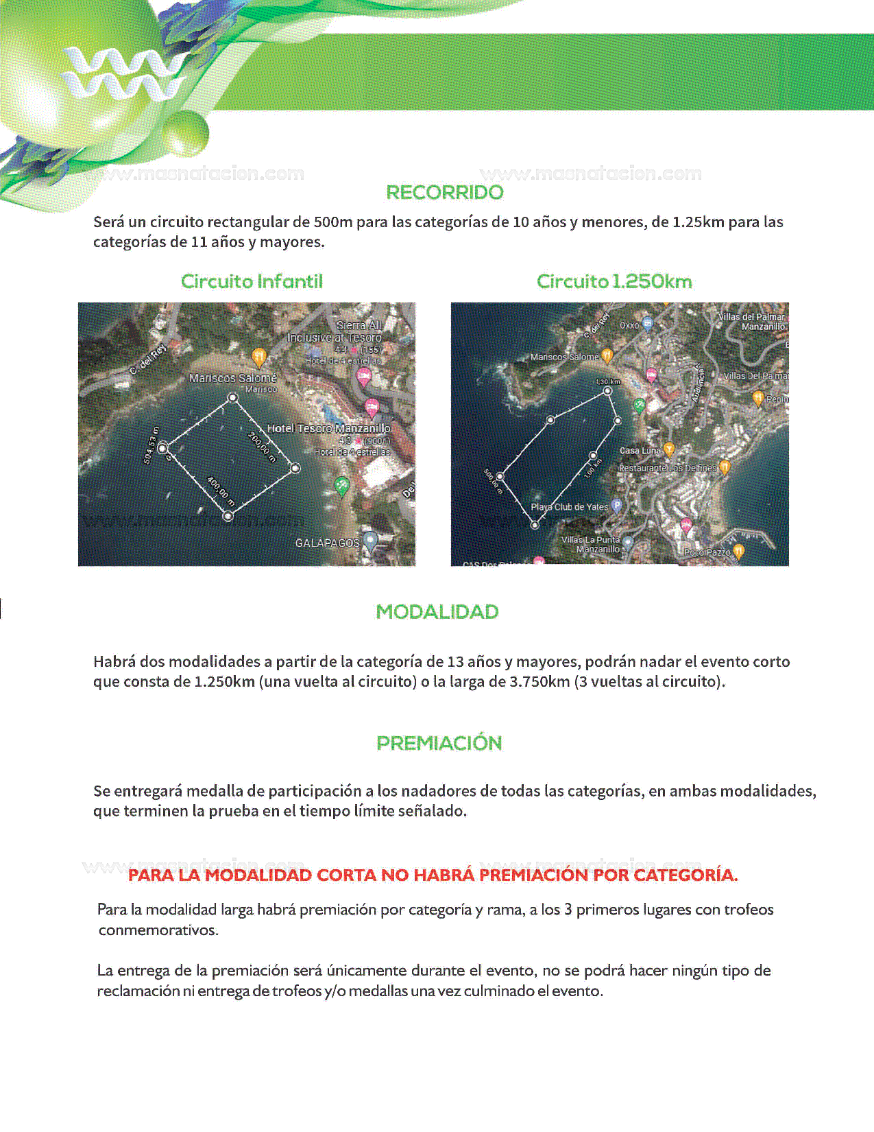 Convocatoria: Circuito y Travesia Nadoseguro y Olass 2024